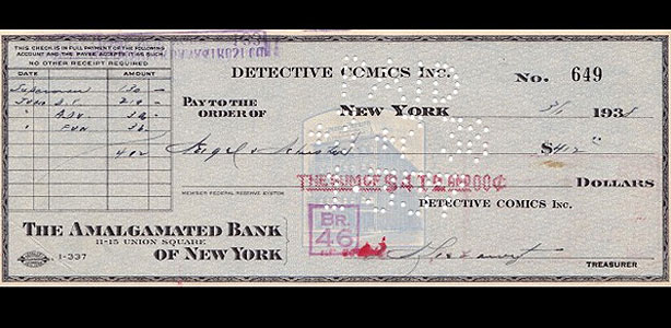 Se subasta el cheque con el que se compró a Superman | RTVE