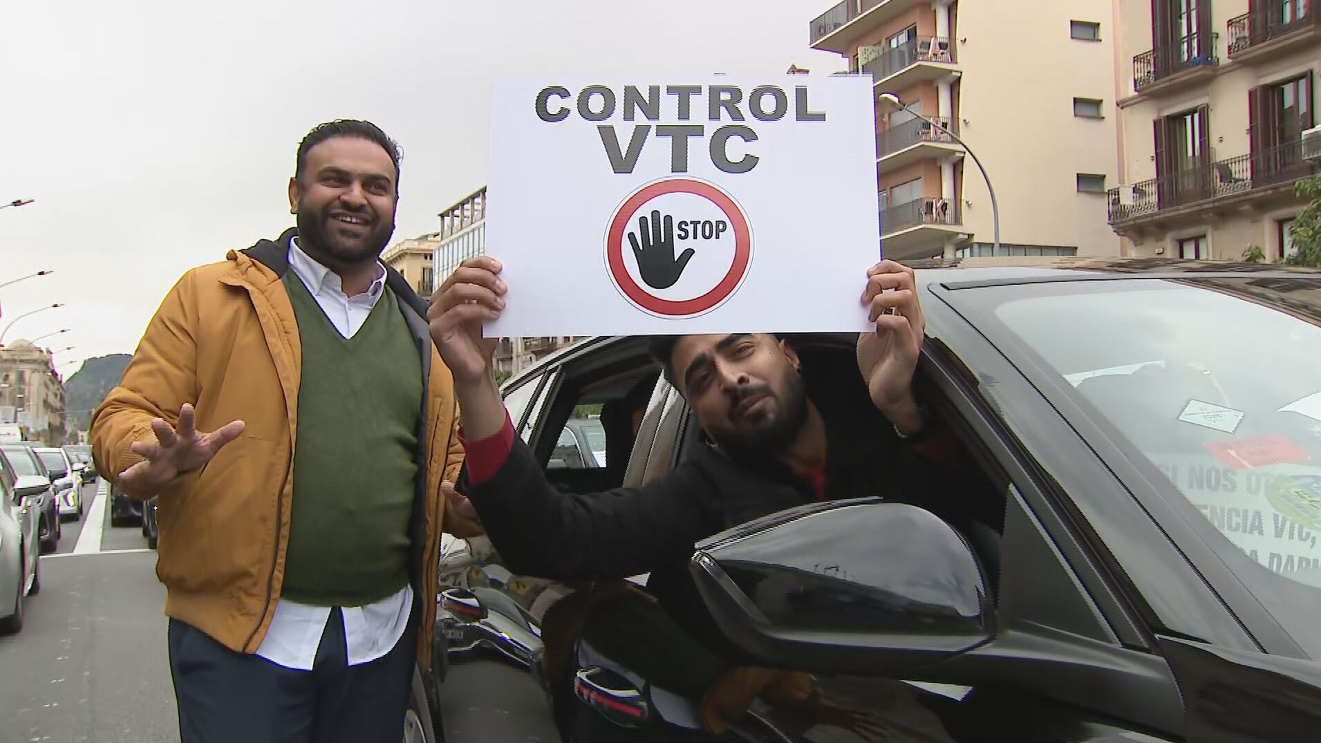 El sector de les VTC protesta contra la nova llei