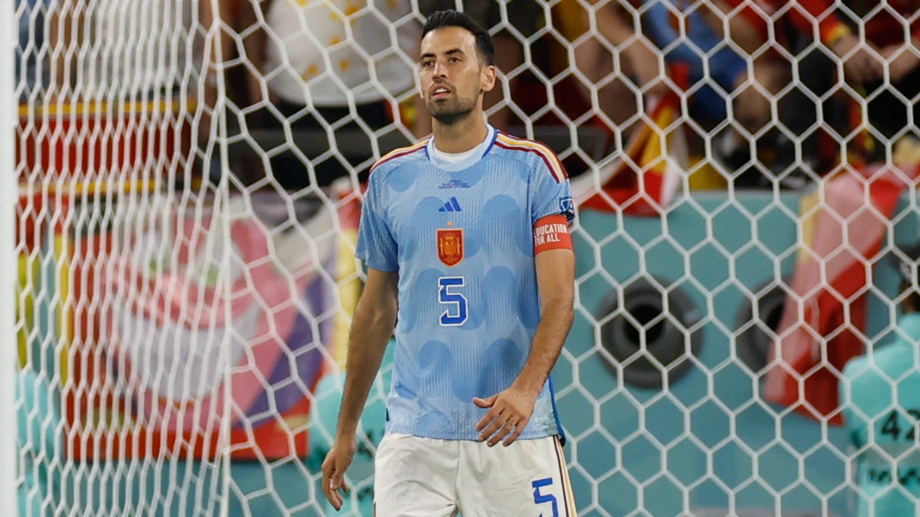 Sergio Busquets deja la selección española