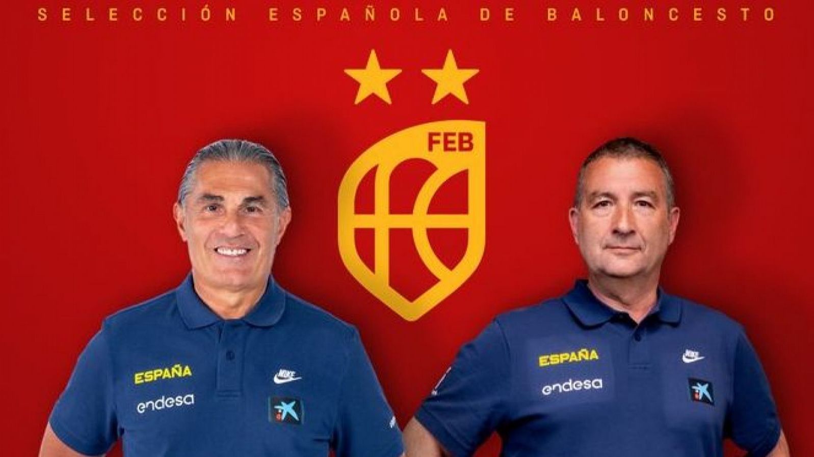 Sergio Scariolo y Miguel Méndez, seleccionadores hasta 2028 Sergio Scariolo y Miguel Méndez, seleccionadores hasta 2028