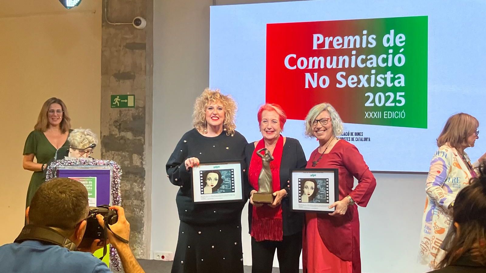Guardonades dels Premis de Comunicació No Sexista