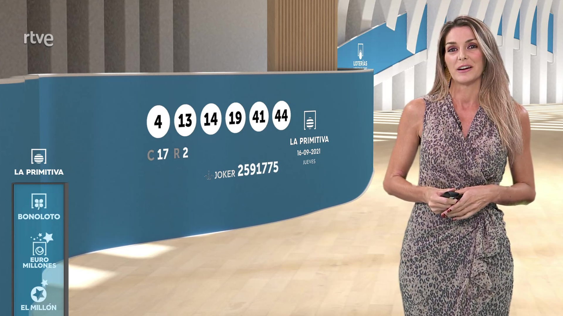 Sorteo Bonoloto, Primitiva y Lotería Nacional 16 septiembre 2021 ...