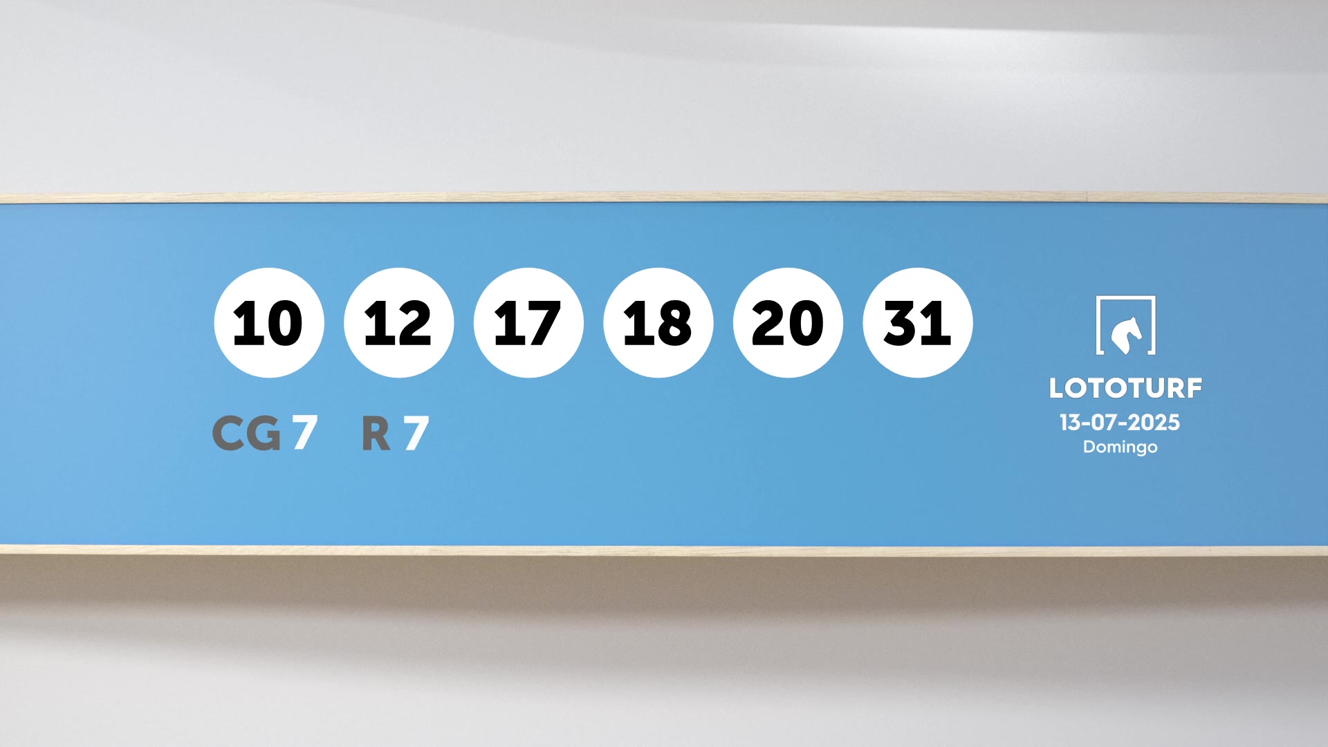 Sorteo Lototurf y Quíntuple Plus 13 julio 2025 - Loterías en RTVE.es