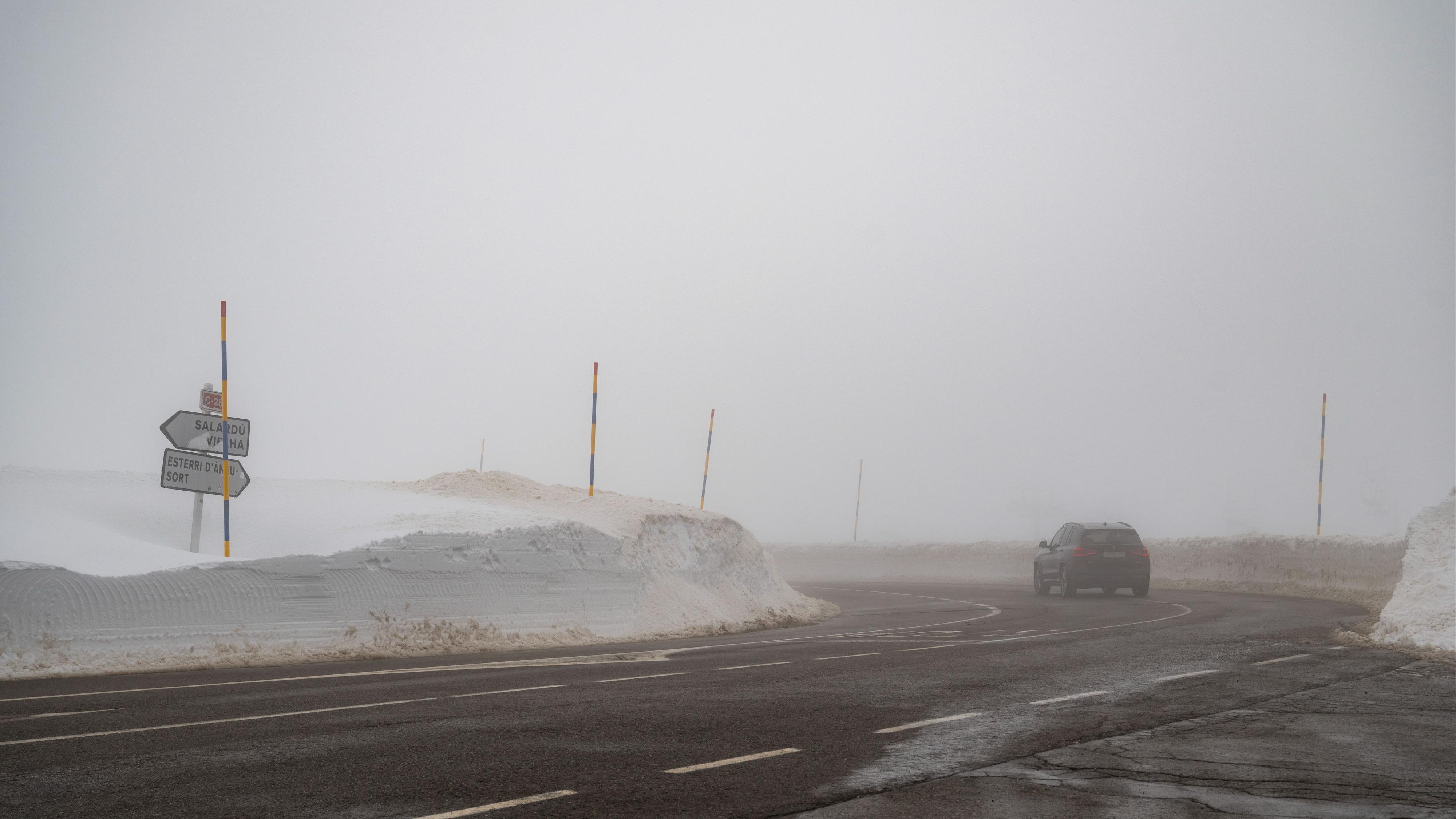 Temporal de nieve: carreteras afectadas y clases suspendidas
