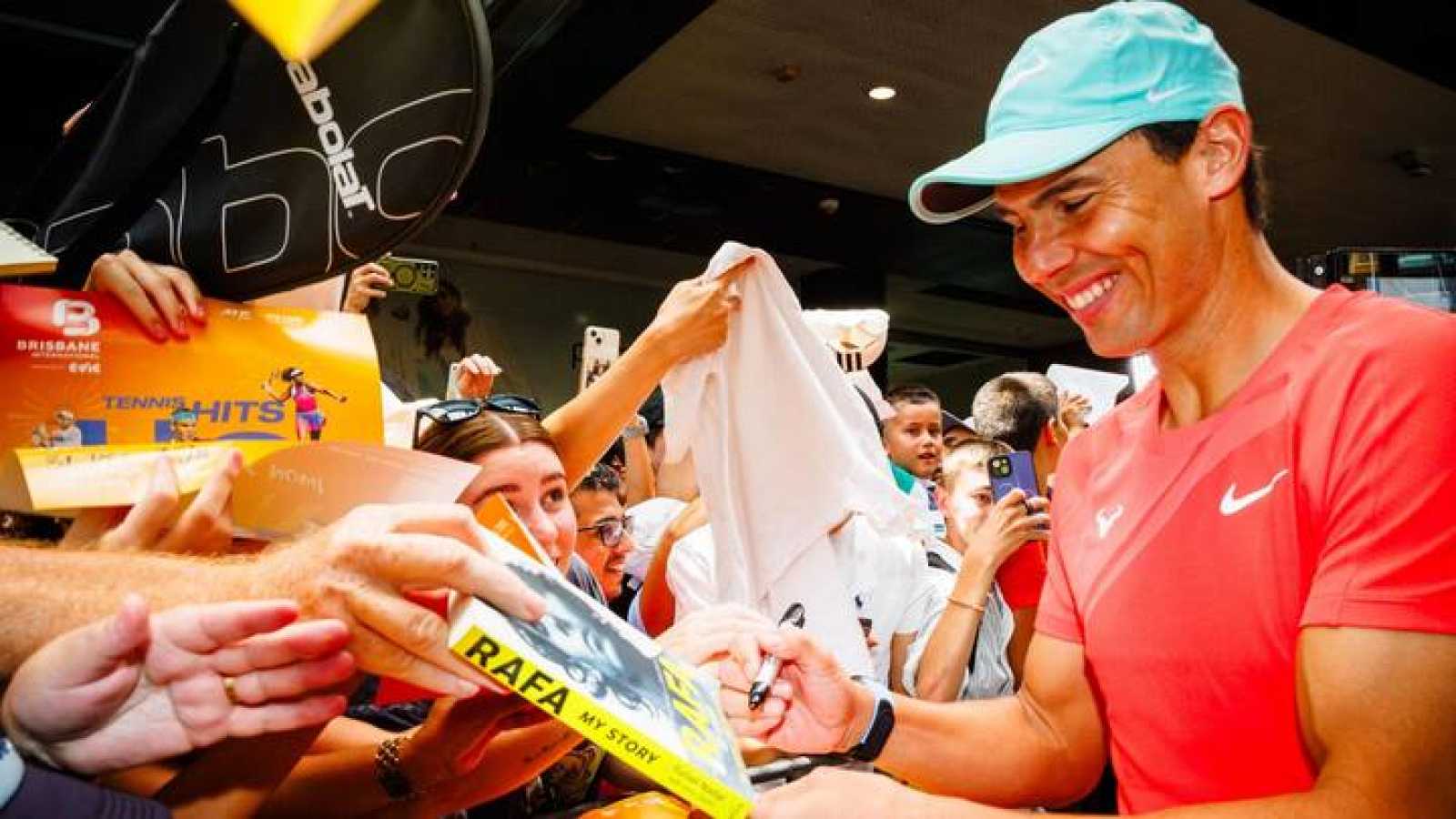 Tenis | Rafa Nadal, arropado por miles de fans en Brisbane