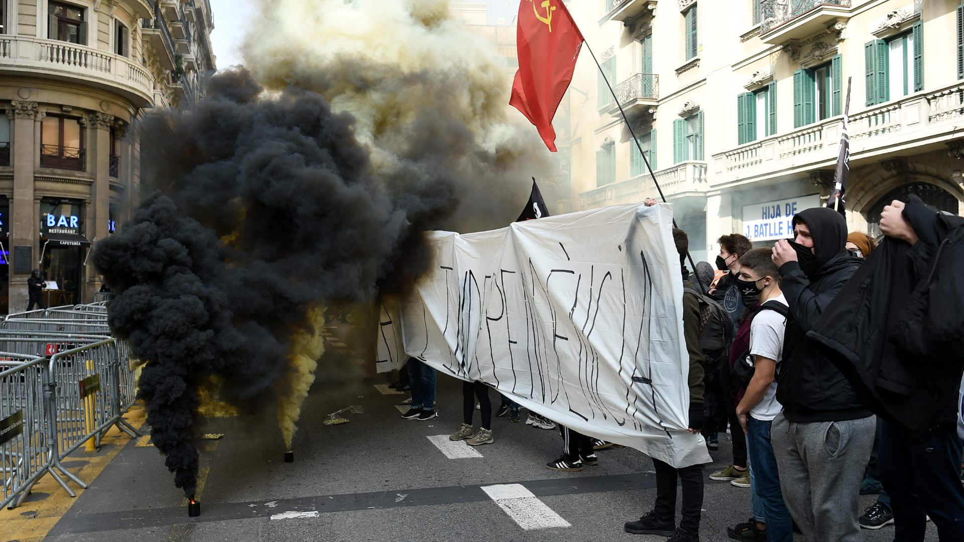 Tercera jornada de protestas en apoyo de Hasel