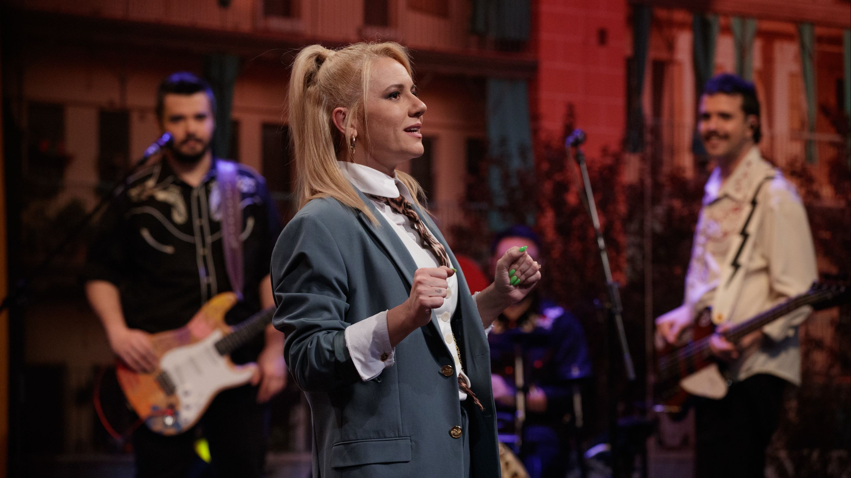 Toni Acosta y Laura Weissmahr, este sábado en 'Al cielo con ella'
