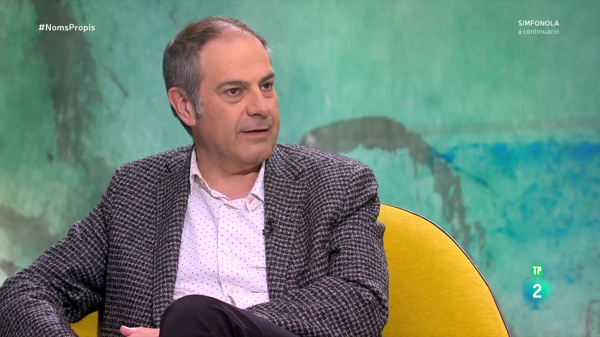 Toni Clapés: "Jo volia ser presentador de televisió"