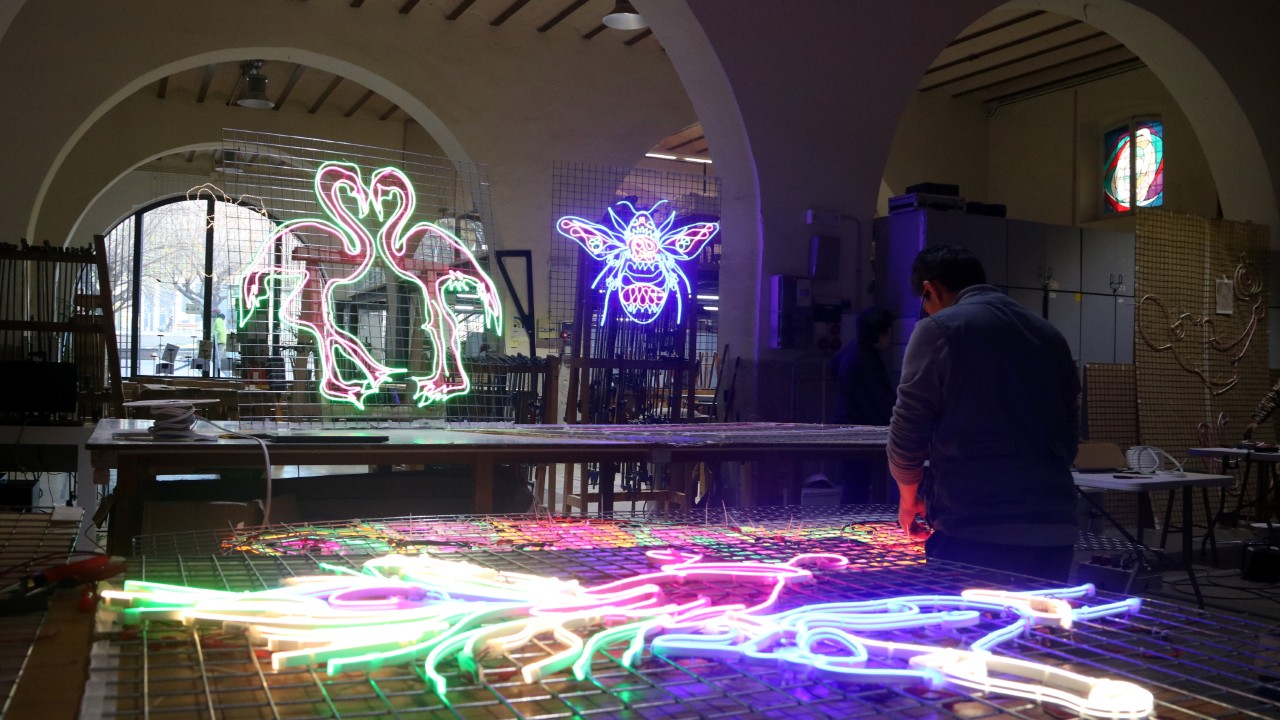 Torna el Festival de la Llum al Poblenou de Barcelona