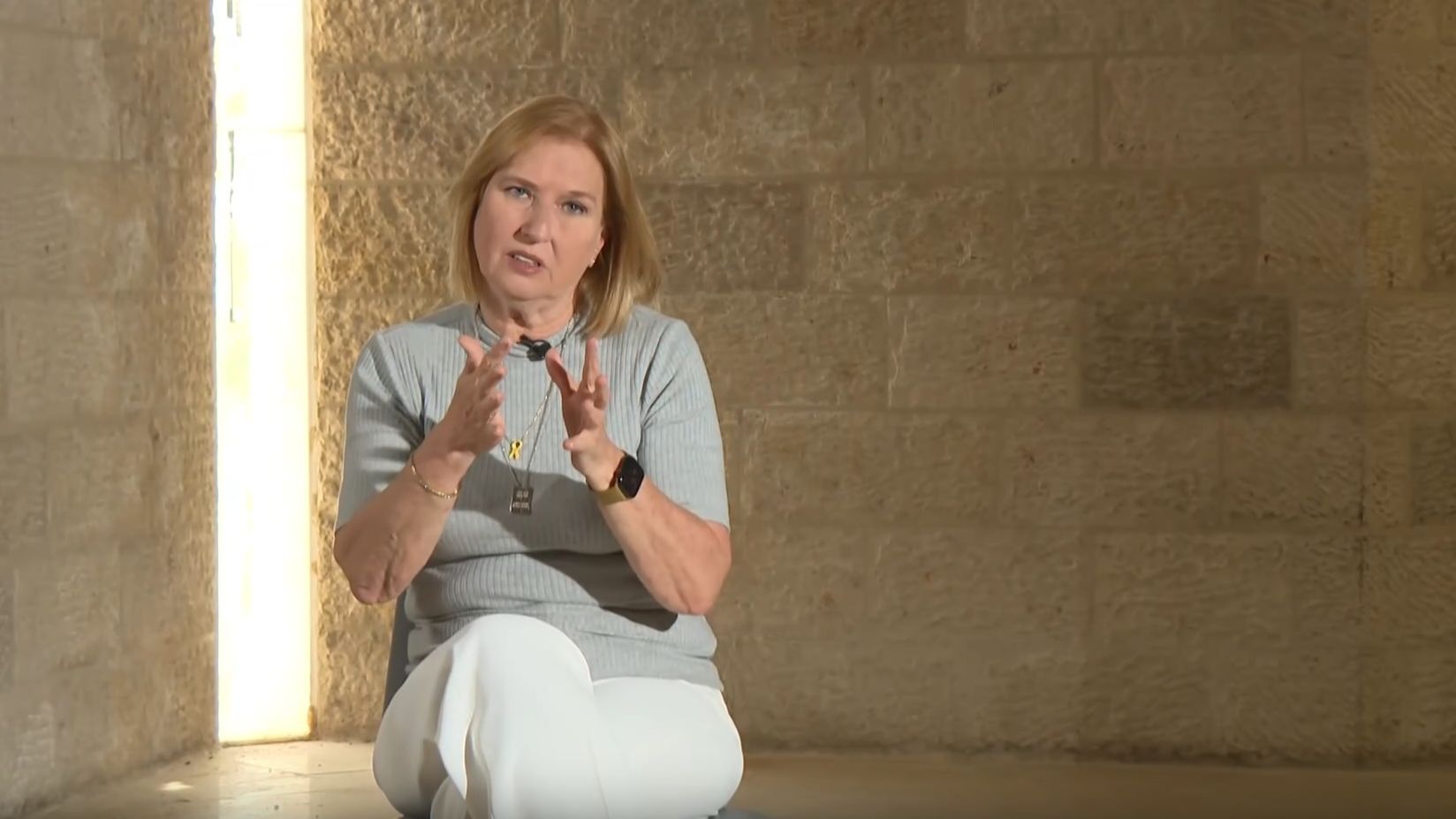 Tzipi Livni defiende dos Estados ante el conflicto entre Israel y Gaza