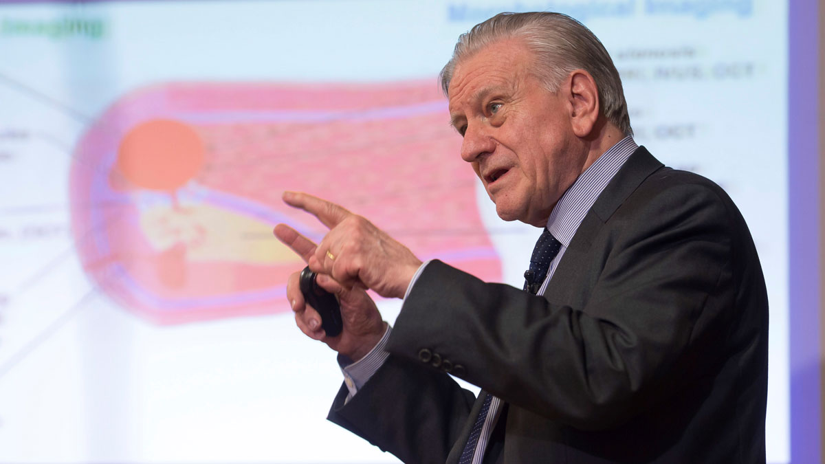 Valentín Fuster habla sobre el problema de la obesidad | RTVE