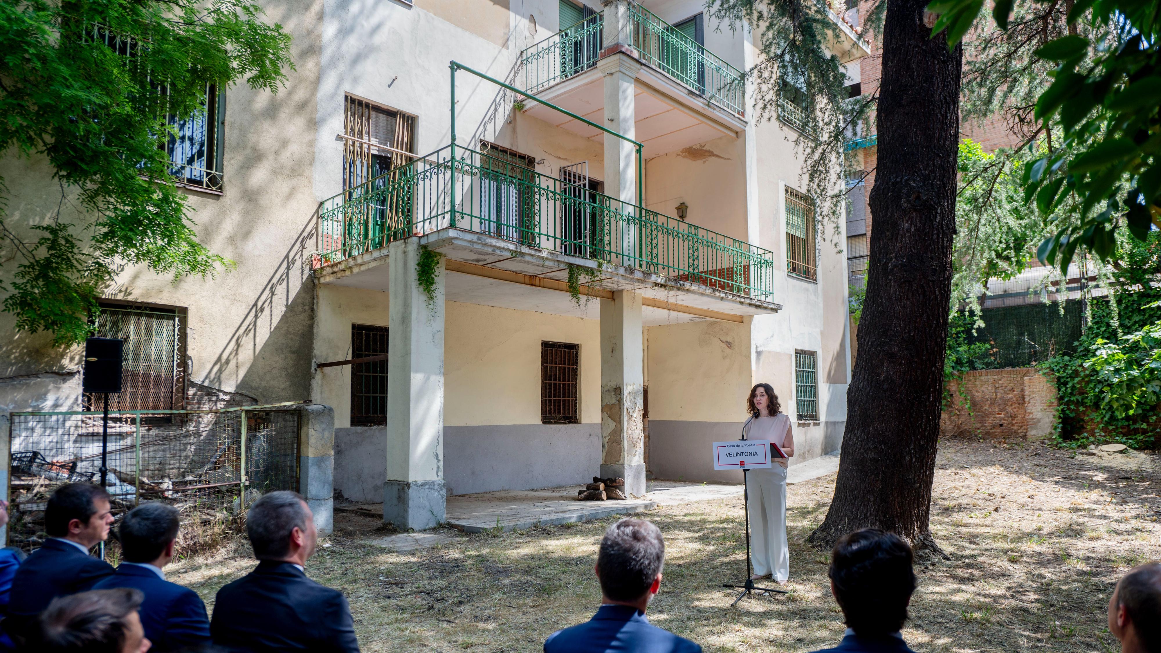 Velintonia será la Casa de la Poesía en 2027