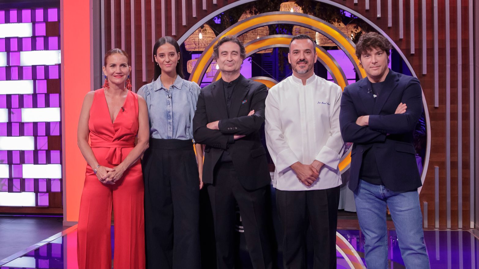 Victoria de Marichalar y Bertín Osborne visitan 'MasterChef Celebrity'