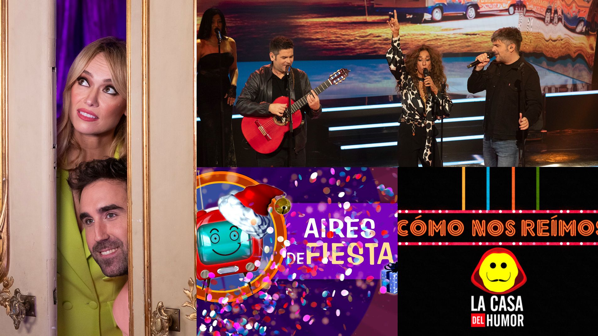 Telepasión, Estopa, Rosario, Viaje al centro de la tele o Cómo nos reímos