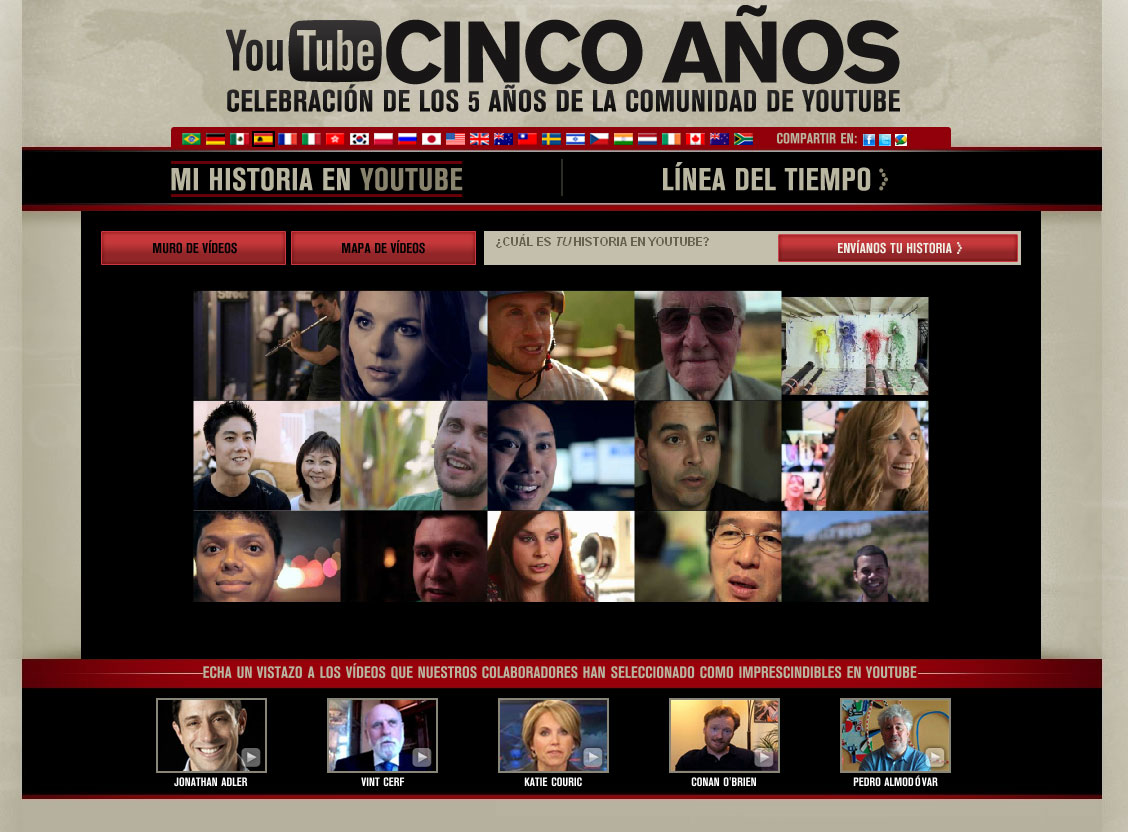 YouTube celebra su quinto cumpleaños | RTVE.es