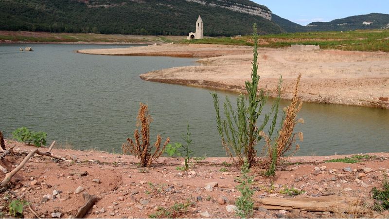 Estat dels embassaments a Catalunya: en nivells mínims històrics