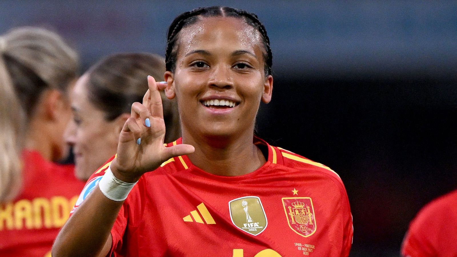 España - Portugal: así fue el partido de Vicky López | Eurocopa