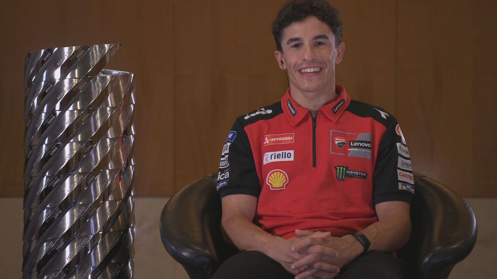 Marc Márquez, a RTVE; "He cerrado el círculo con un título"