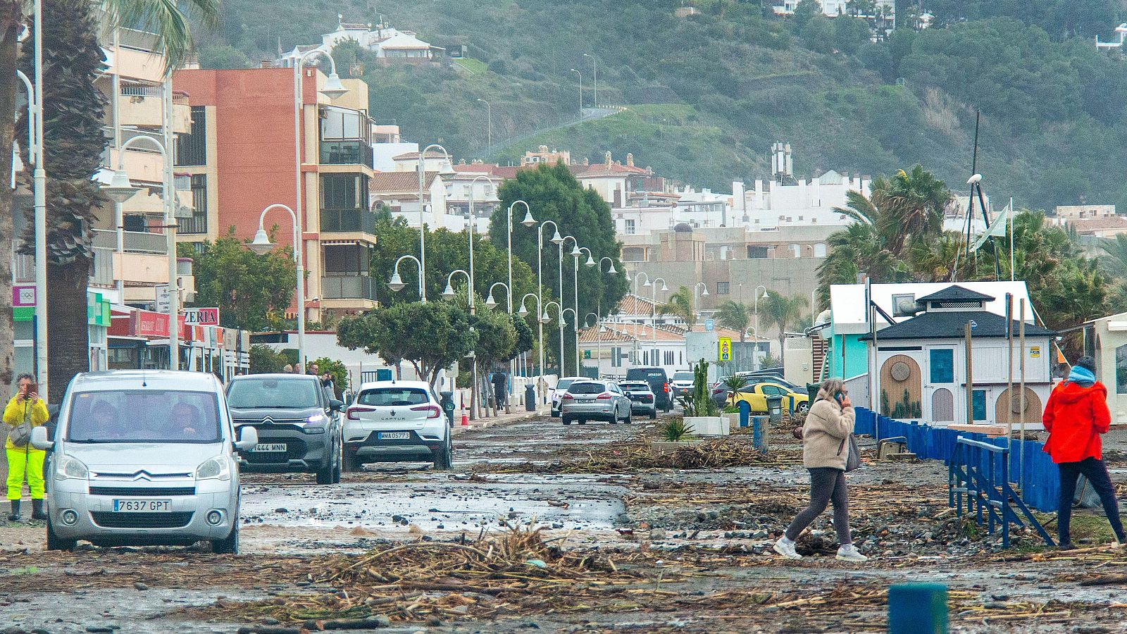La borrasca Kristin causa efectos en toda España